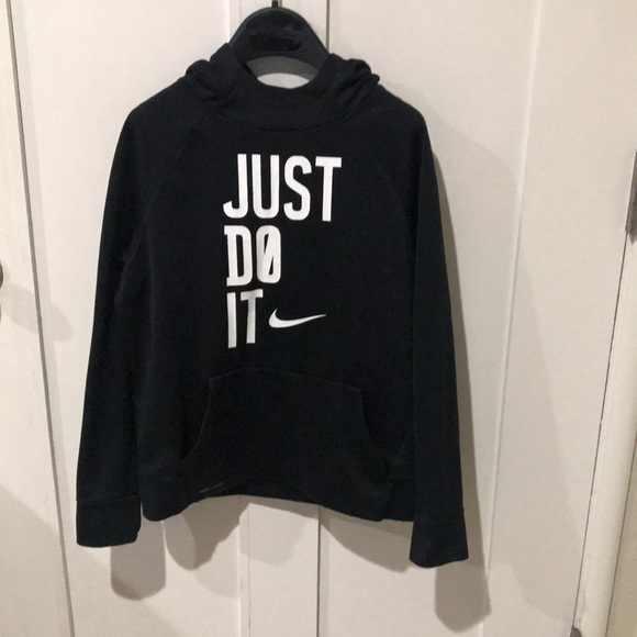 Nike | Jackets & Coats | Nike Just Do It Hooded Jacket | Poshmark